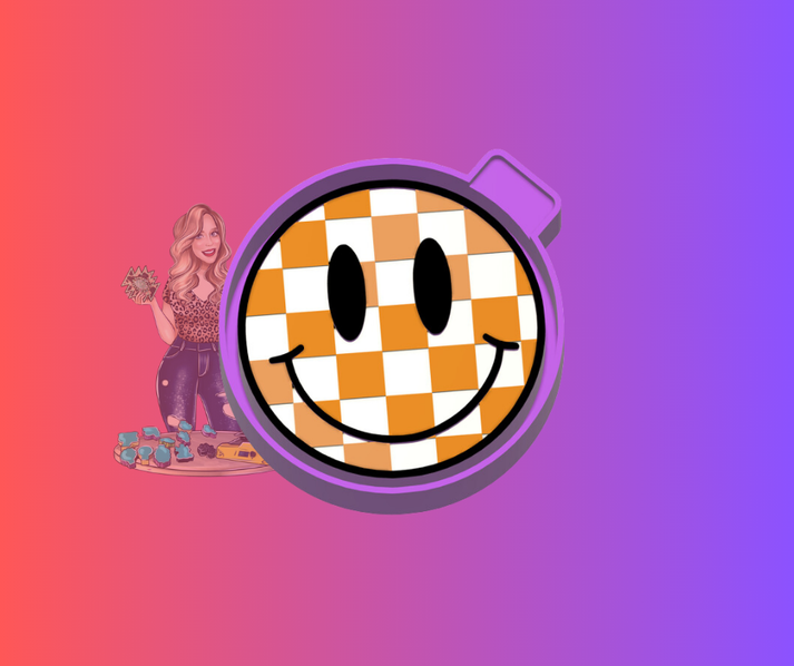 CHECKERED SMILEY – TB MOLDS