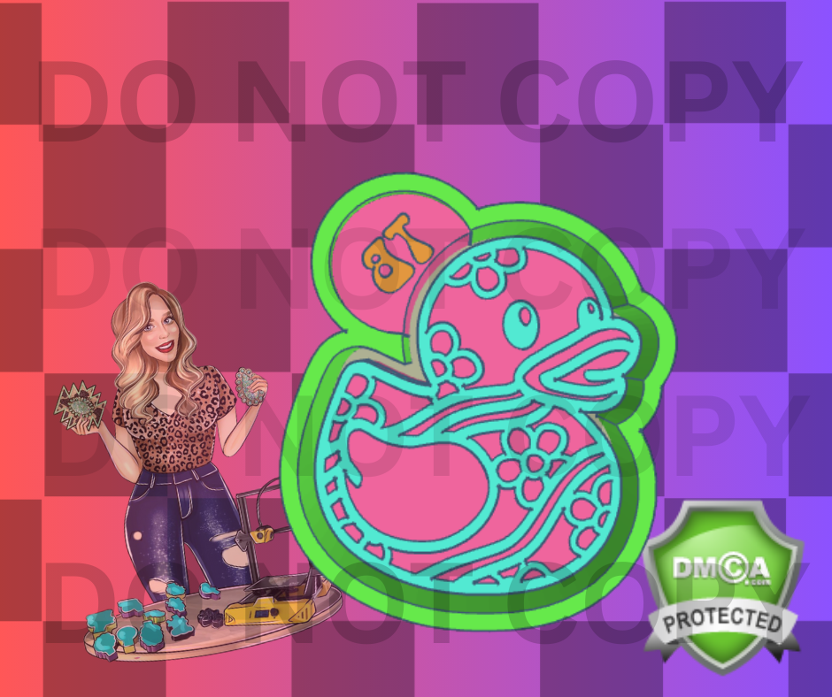 Groovy duck – TB MOLDS